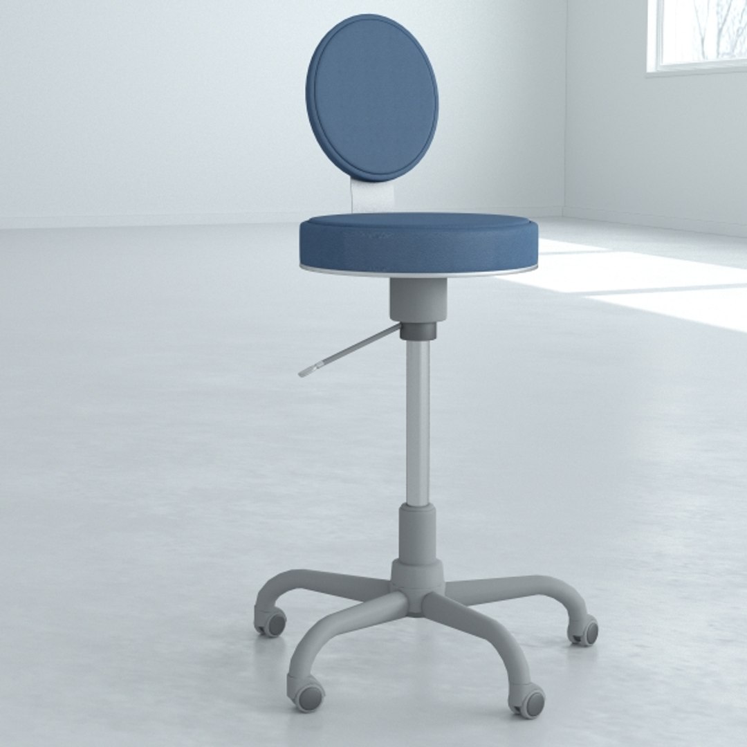 Lab Chair 3D Model - TurboSquid 1228043