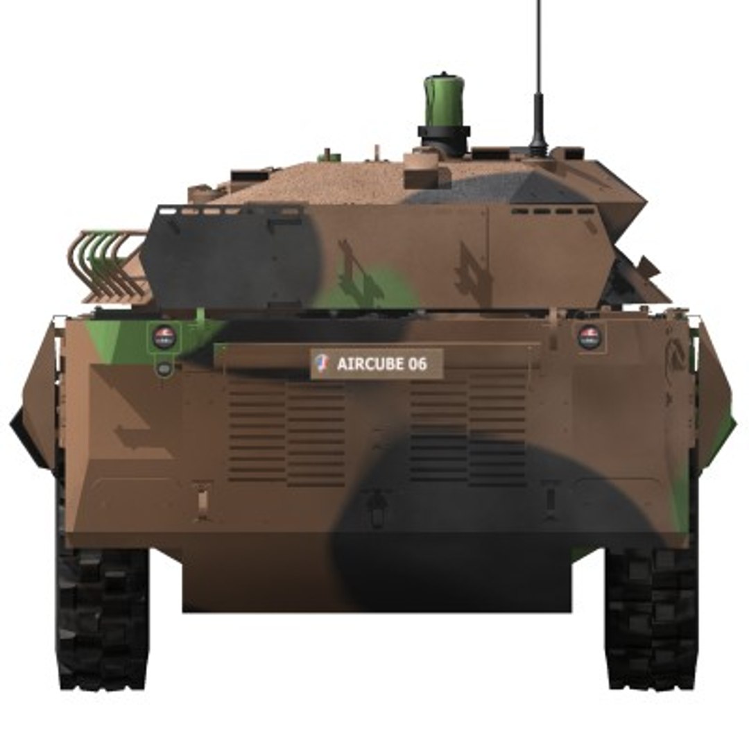 Amx-10rc Tank Destroyer 3d Model