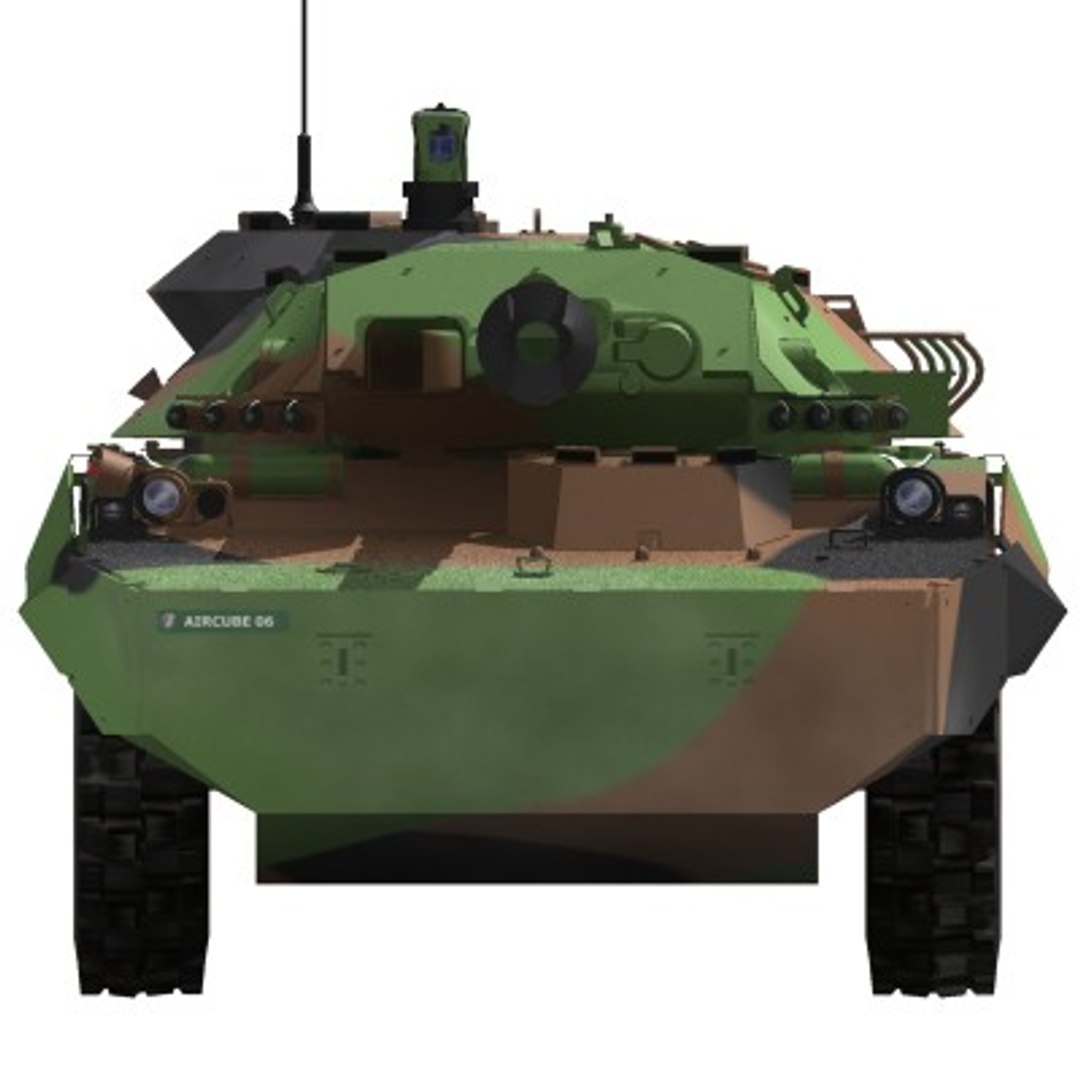 Amx-10rc Tank Destroyer 3d Model