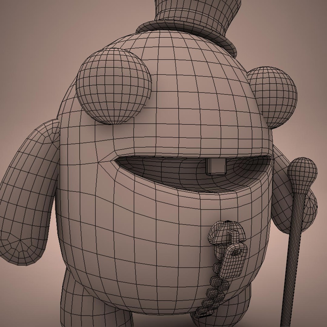 character 3d max