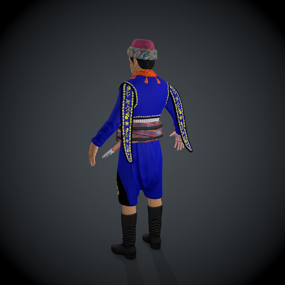 Zeybek Characters Anatolia 3D Model - TurboSquid 1357514
