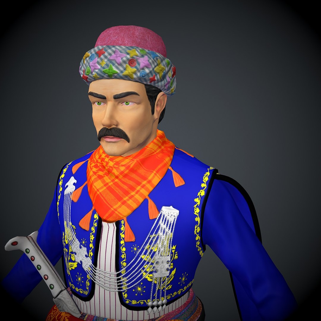 Zeybek Characters Anatolia 3D Model - TurboSquid 1357514
