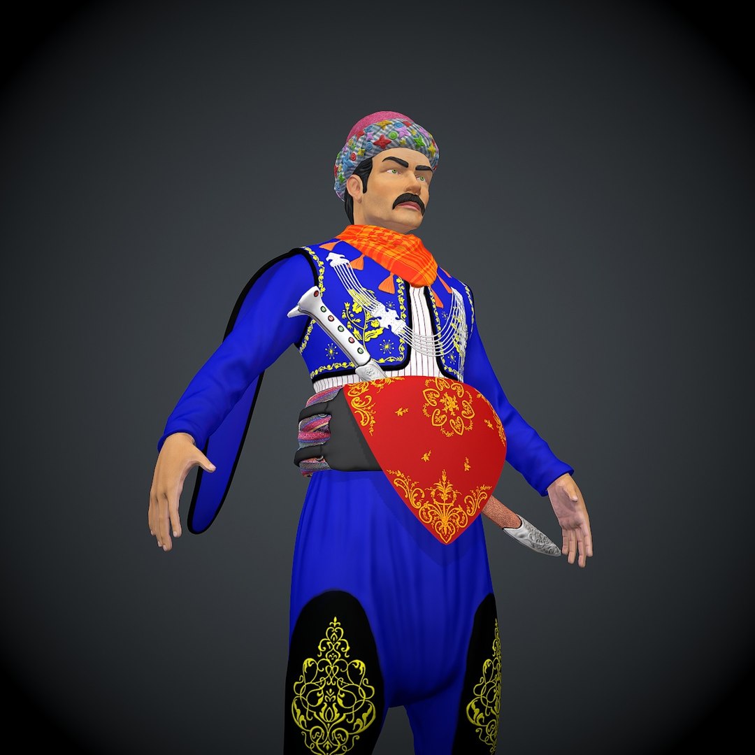 Zeybek Characters Anatolia 3D Model - TurboSquid 1357514