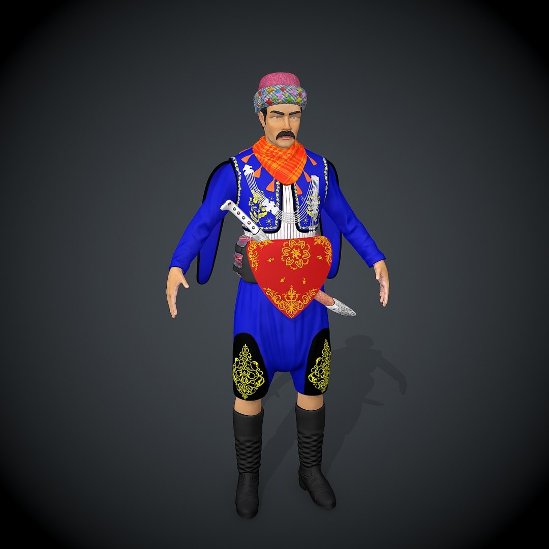 Zeybek Characters Anatolia 3D Model - TurboSquid 1357514