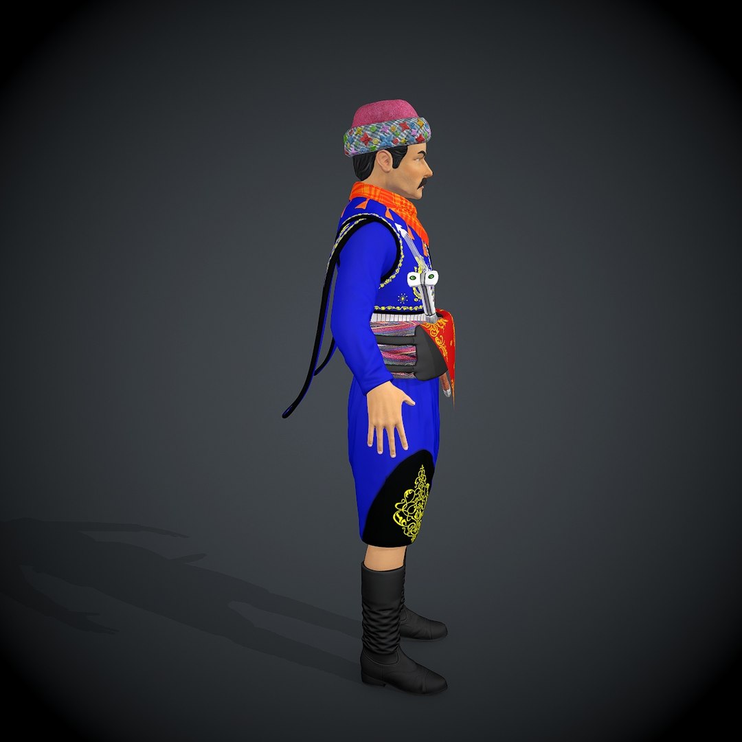 Zeybek Characters Anatolia 3D Model - TurboSquid 1357514
