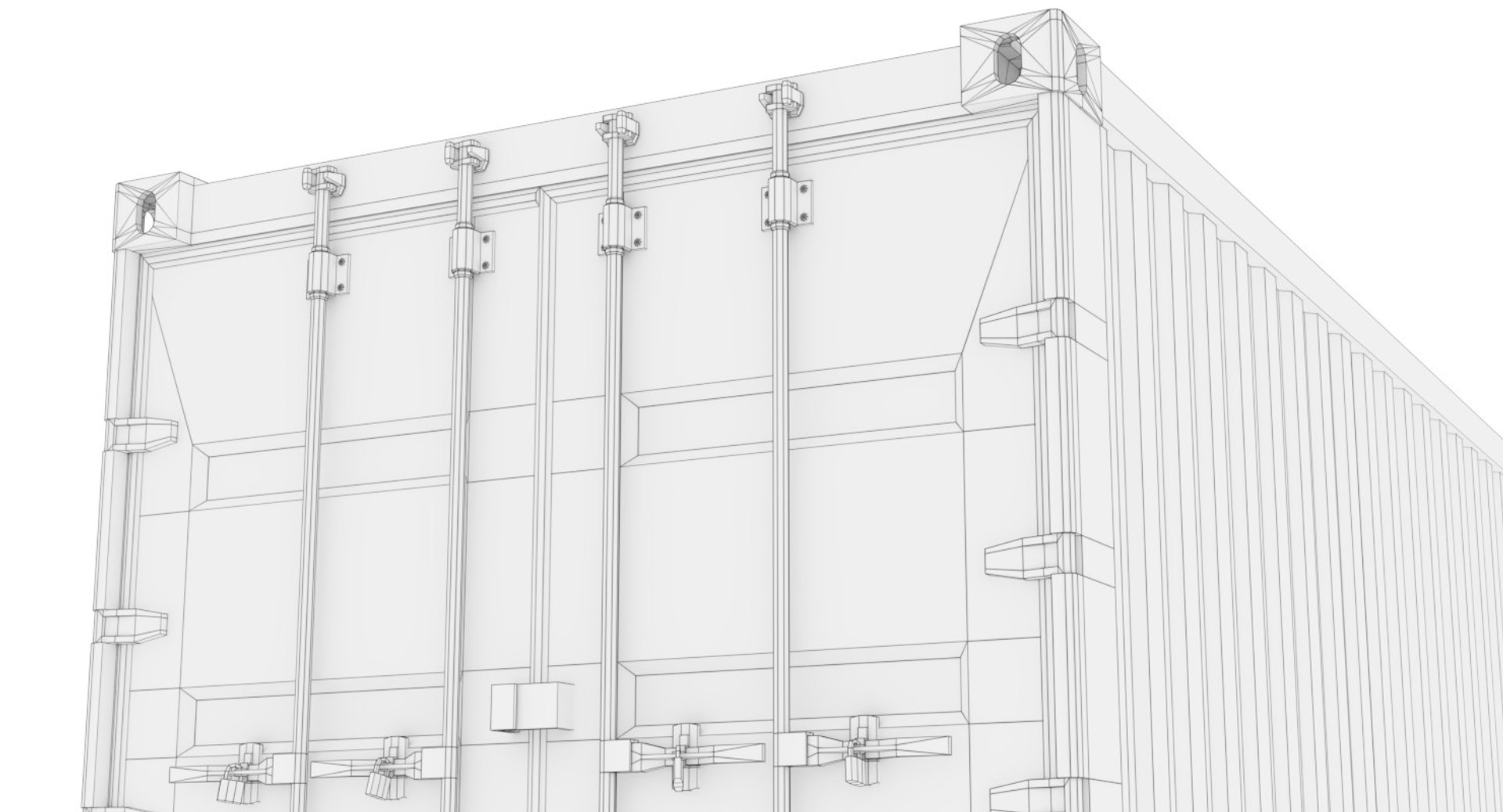 Cargo Container 2b 3D Model - TurboSquid 1220482