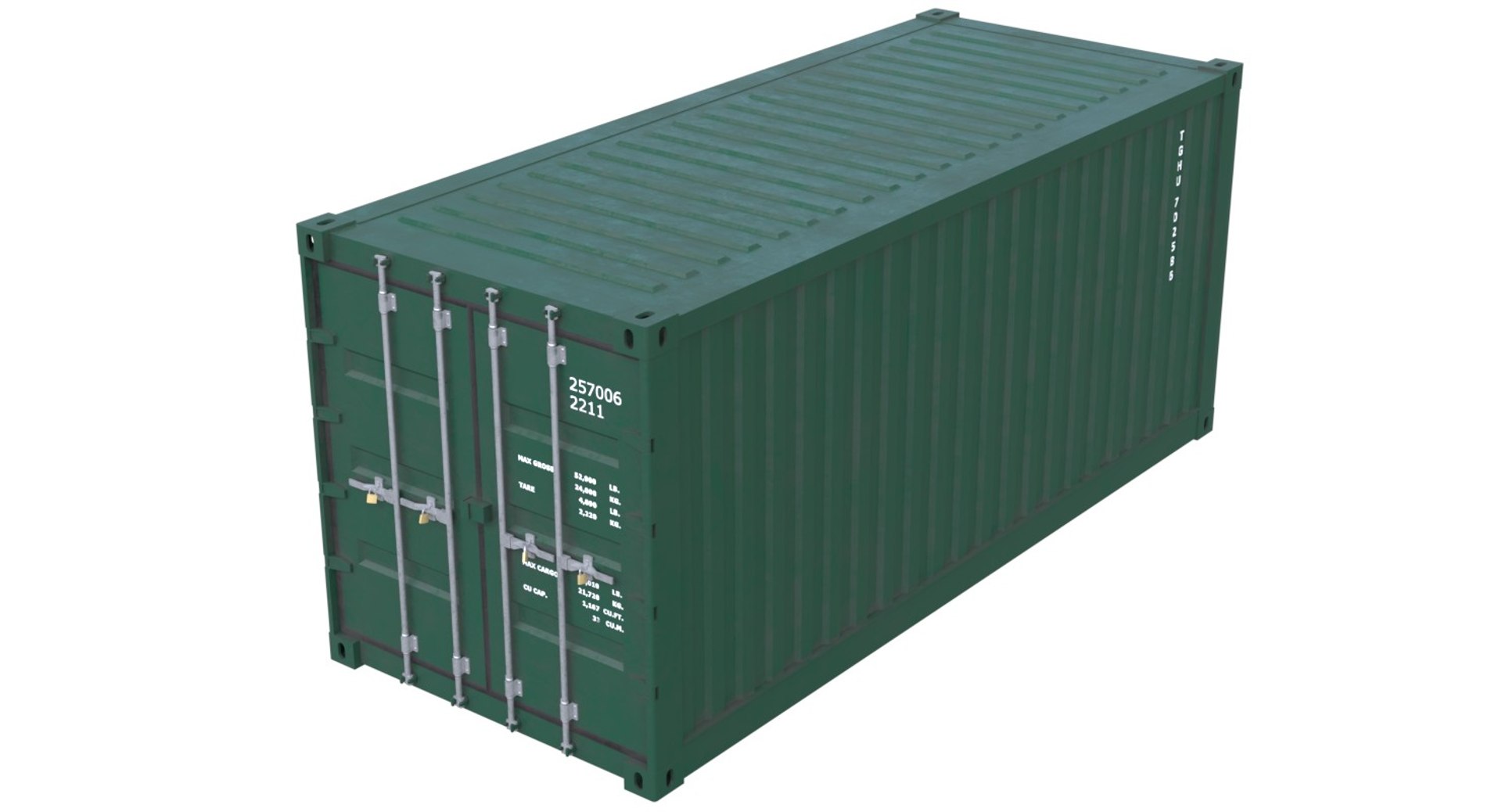 Cargo Container 2b 3D Model - TurboSquid 1220482
