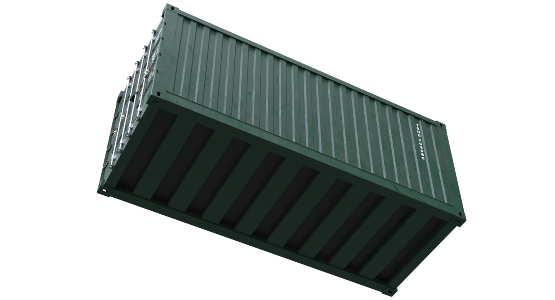 Cargo Container 2b 3D Model - TurboSquid 1220482