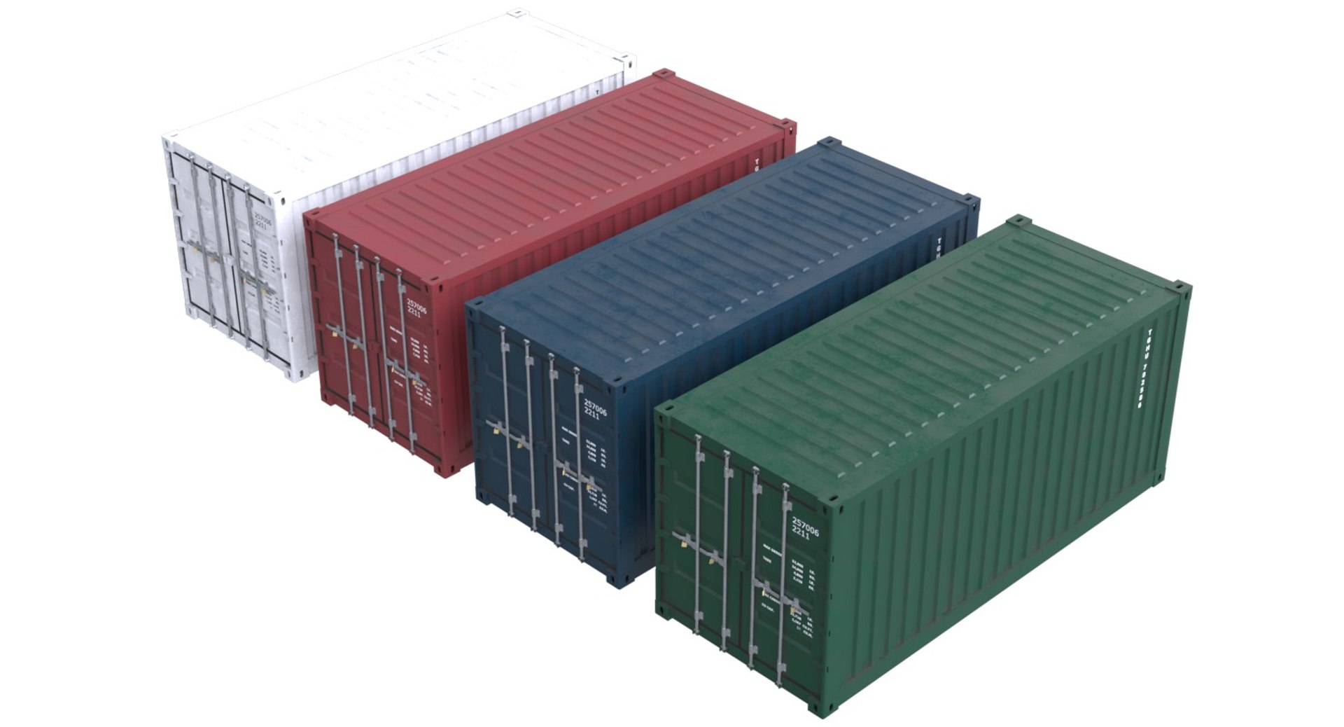 Cargo Container 2b 3D Model - TurboSquid 1220482