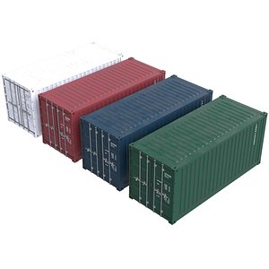 Cargo Container 3D Models for Download | TurboSquid
