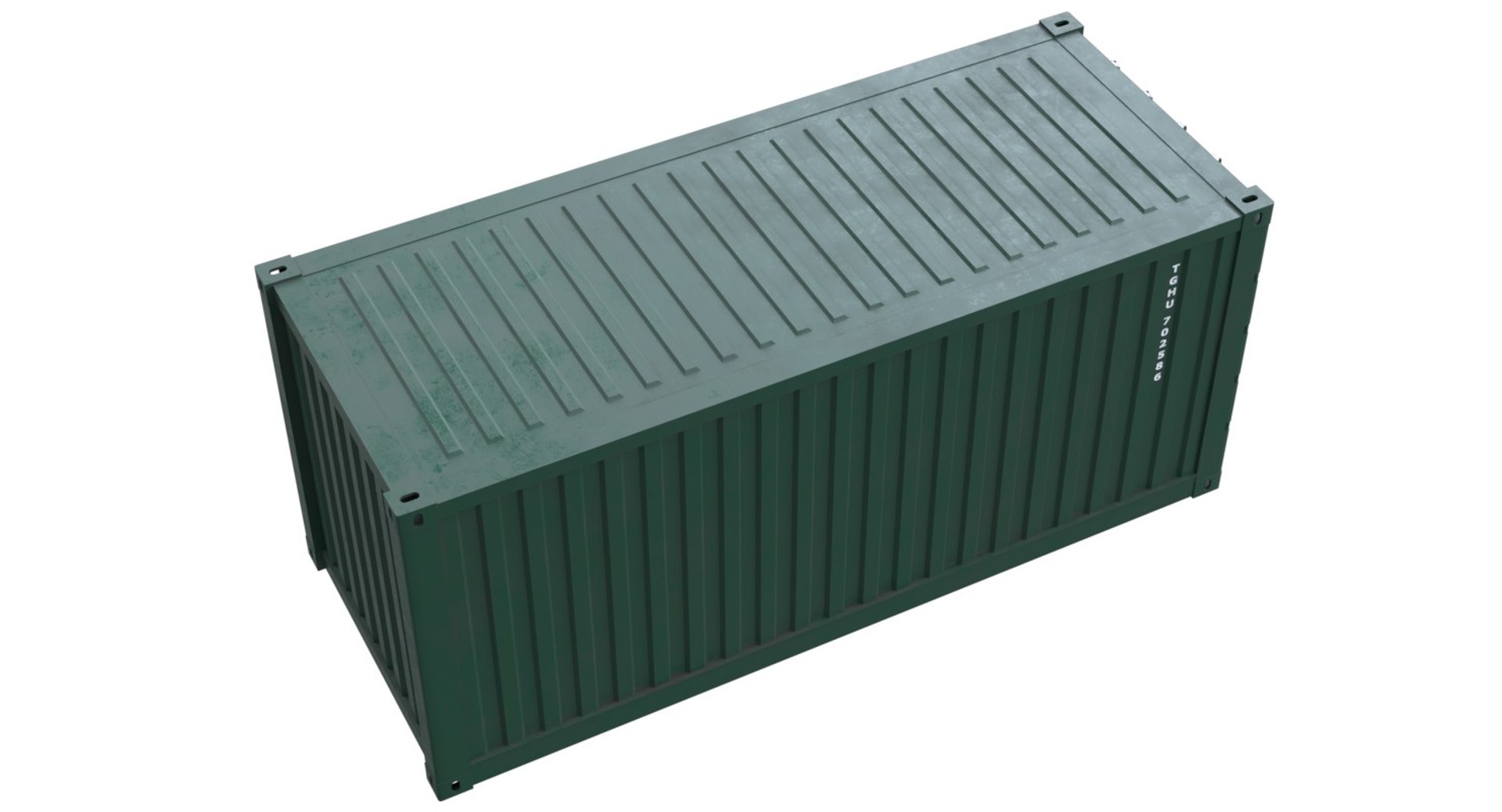 Cargo Container 2b 3D Model - TurboSquid 1220482