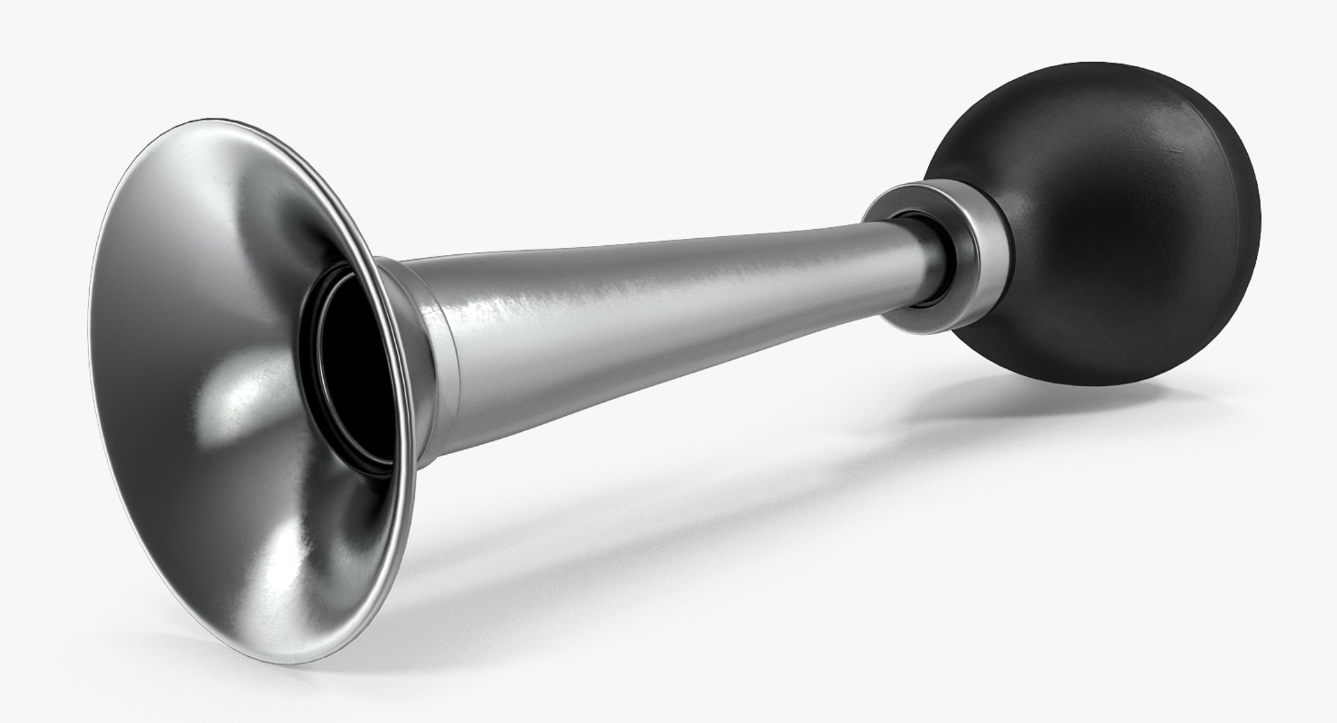 3D Vintage Car Horn Model - TurboSquid 1344015