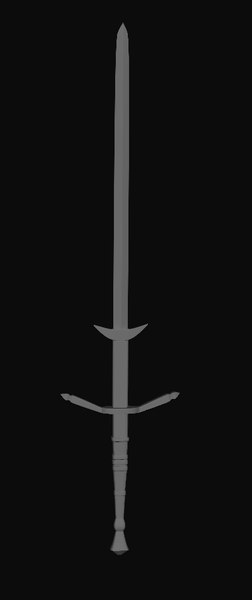 great sword obj