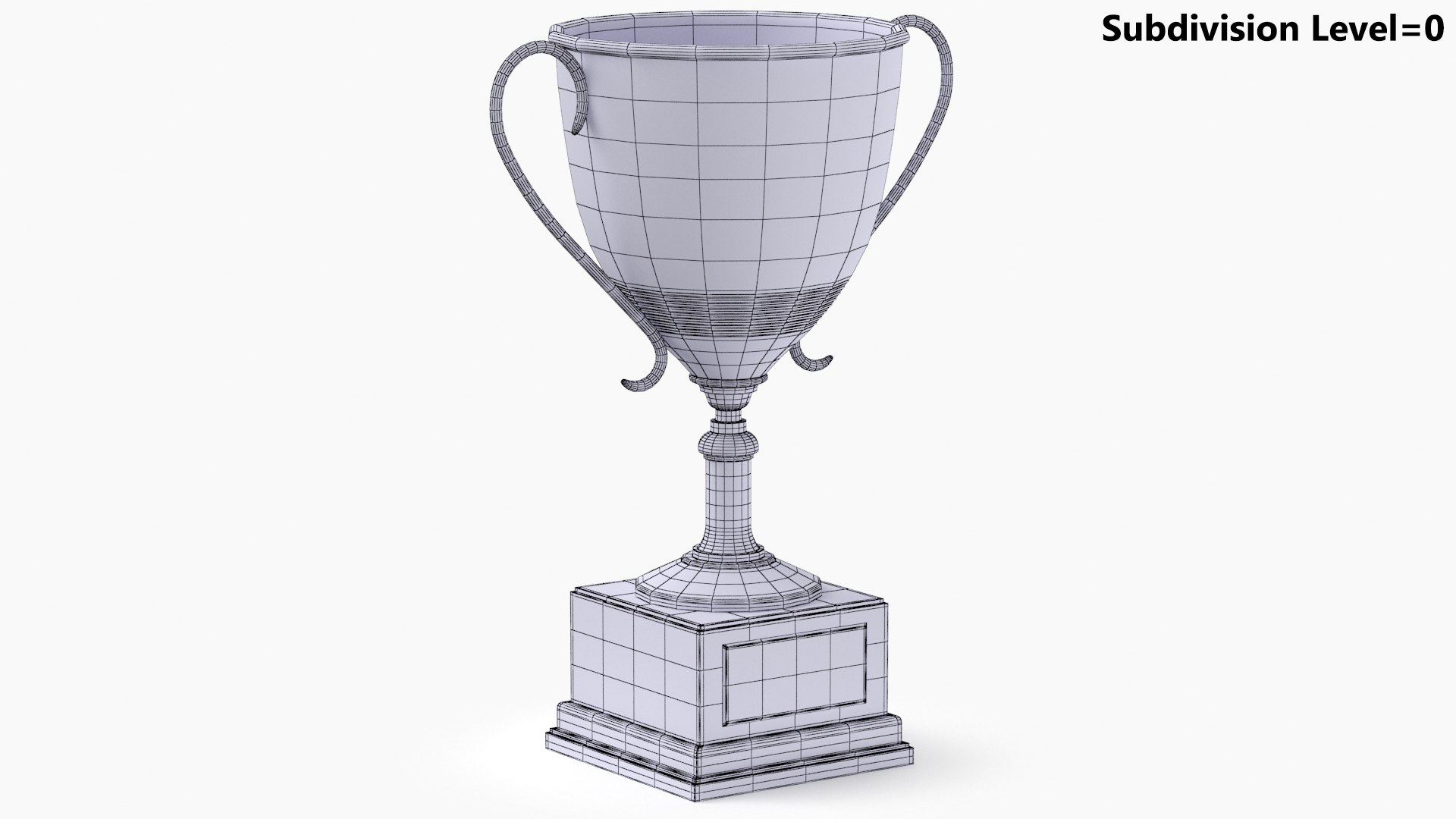 Trophy Cup 3D Model - TurboSquid 2106845