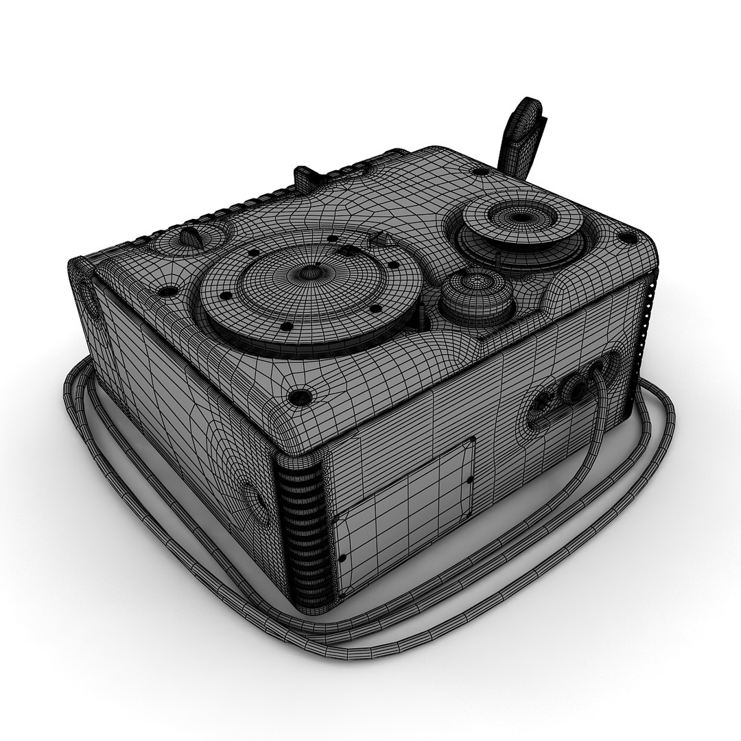 Wire Recorder 3d Model