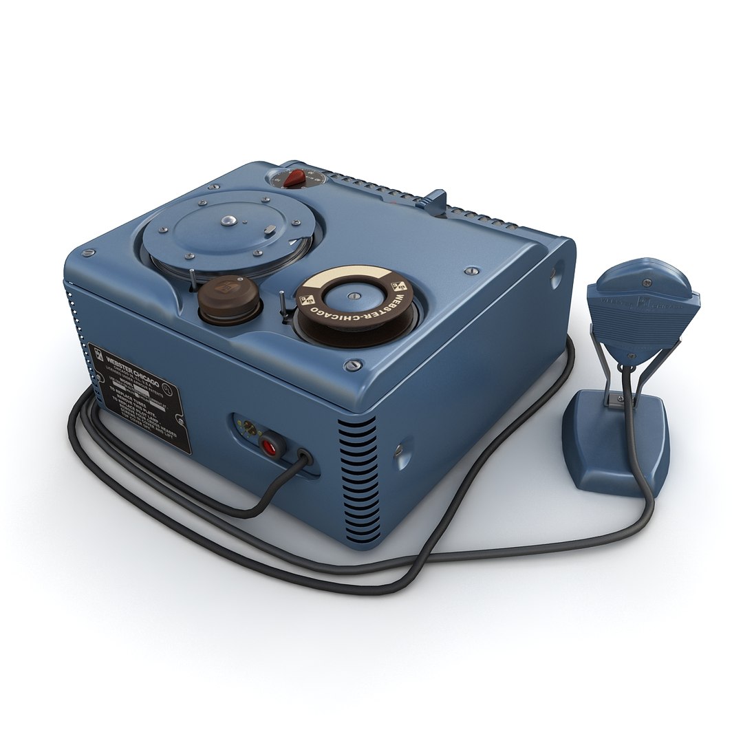 Wire Recorder 3d Model