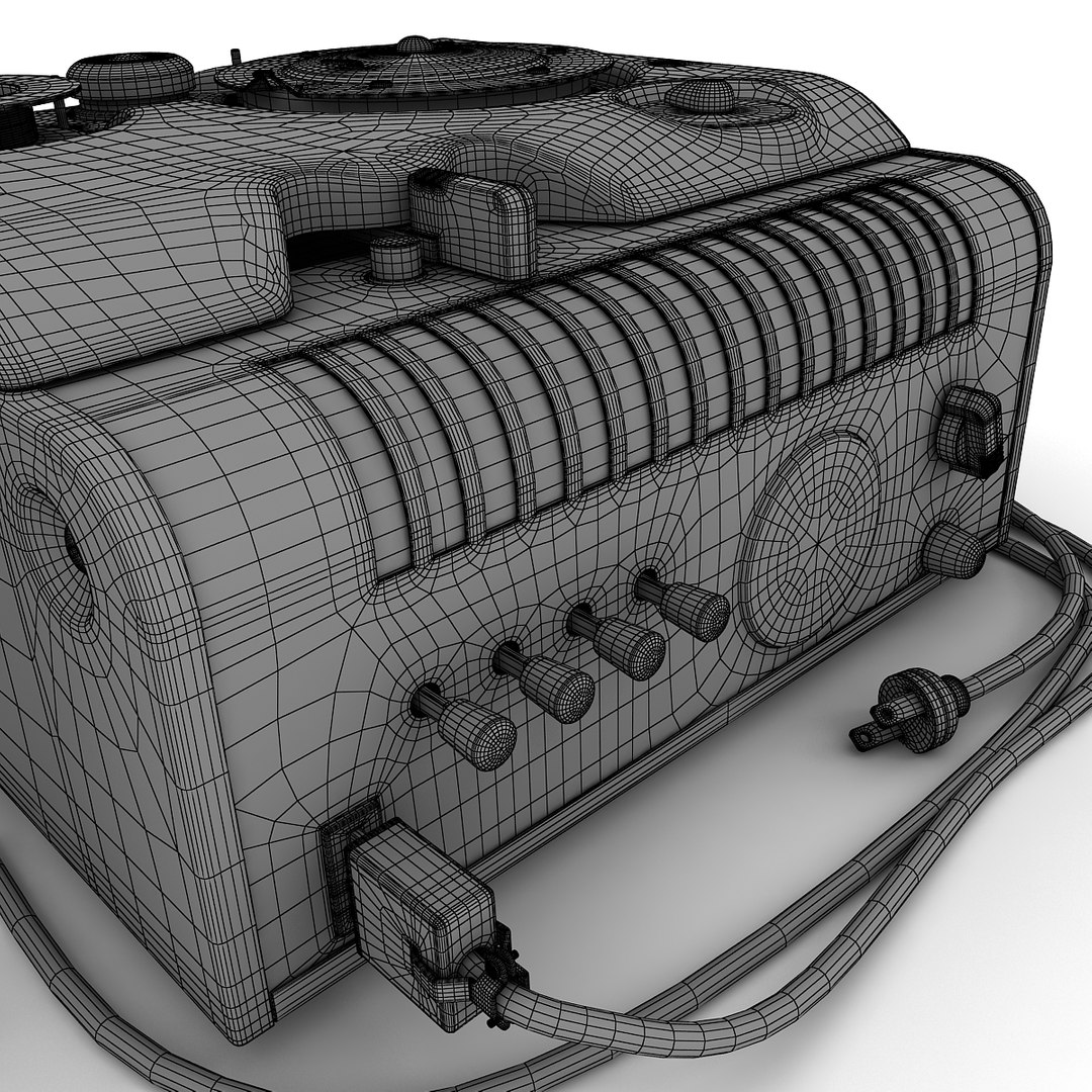 Wire Recorder 3d Model