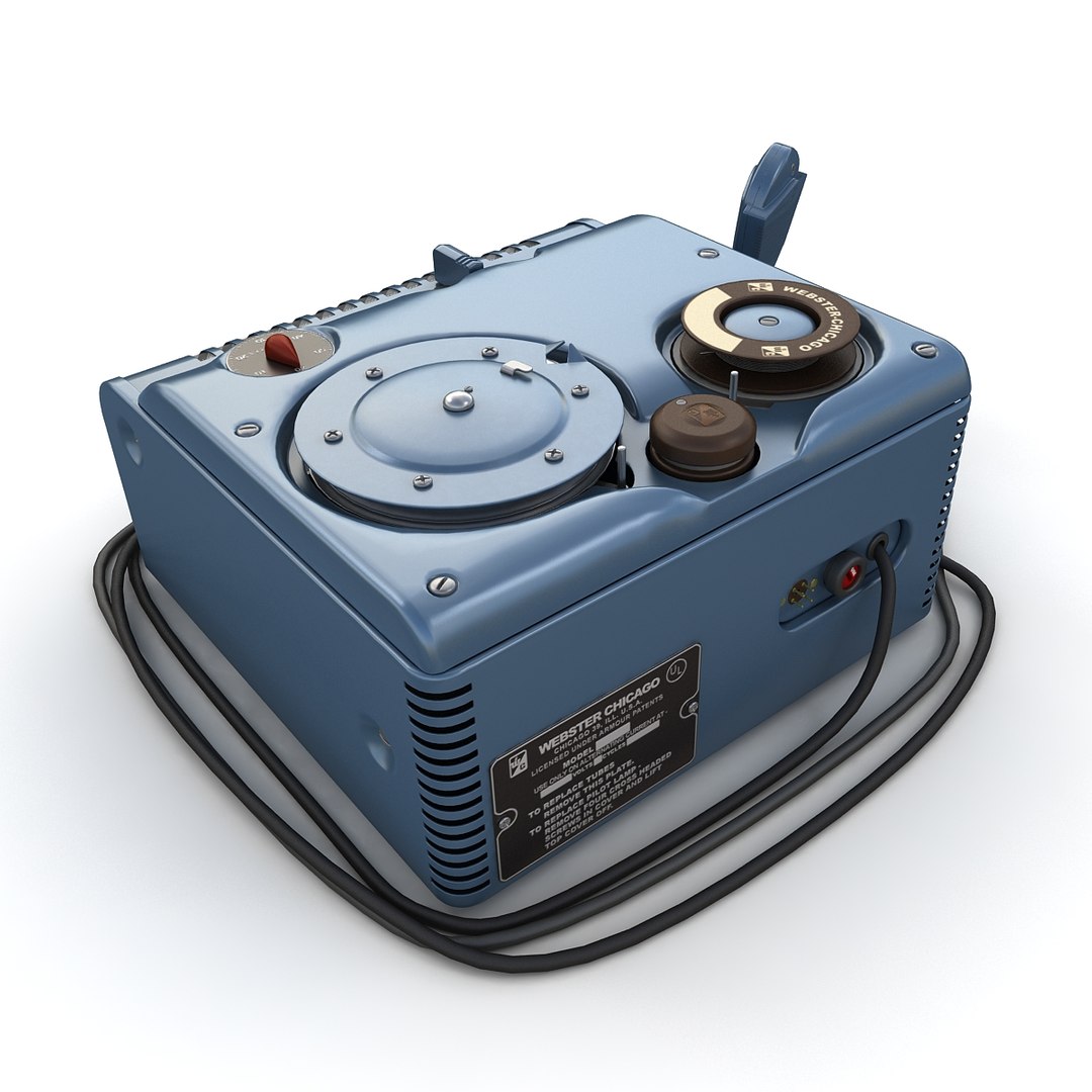 Wire Recorder 3d Model
