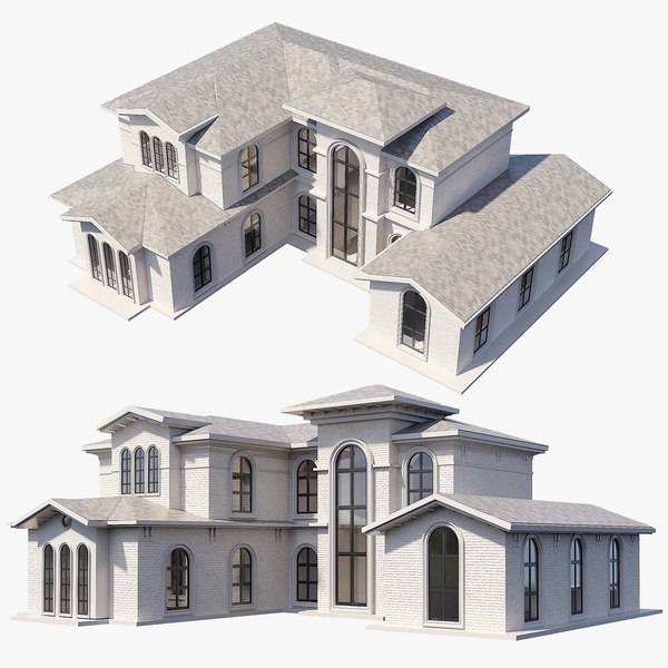 3D Classic House - TurboSquid 2050050