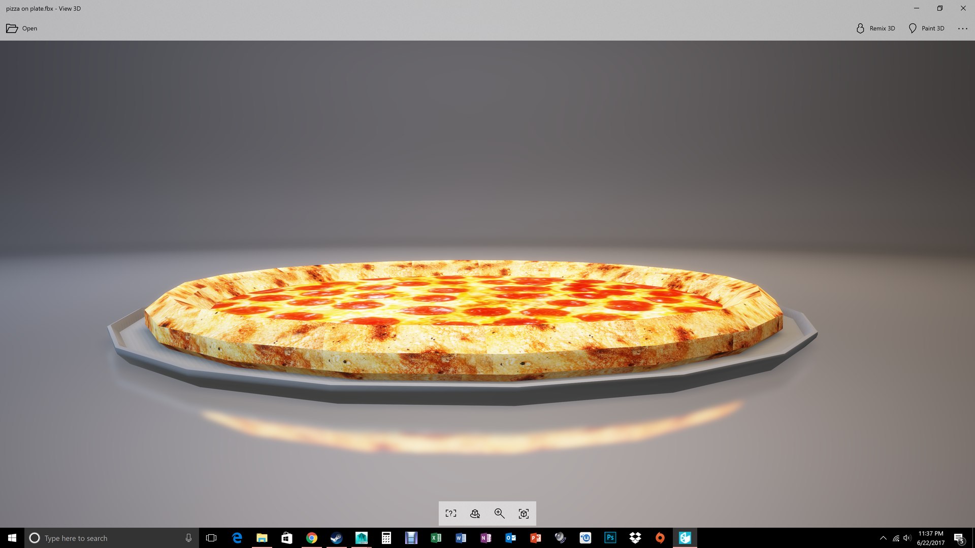 Pizza 3D Model - TurboSquid 1170688