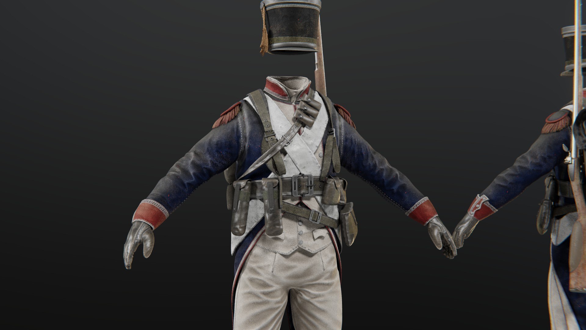 Soldier Napoleon Infantry 3D Model - TurboSquid 2014367