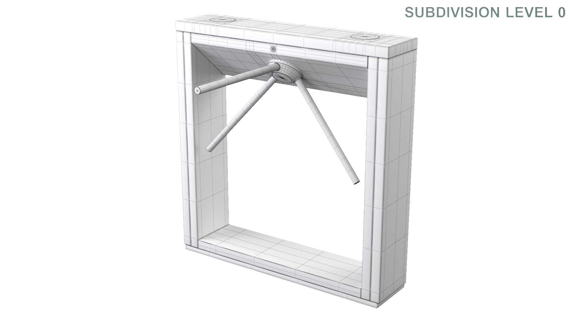 3D Turnstile(1) - TurboSquid 1725636