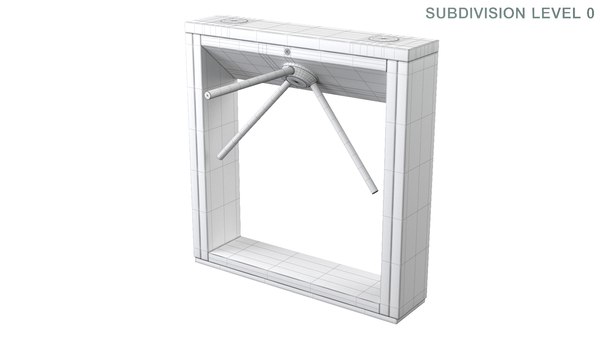 3D Turnstile(1) - TurboSquid 1725636