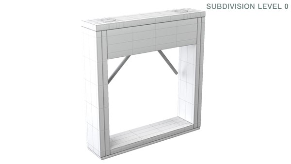 3D Turnstile(1) - TurboSquid 1725636