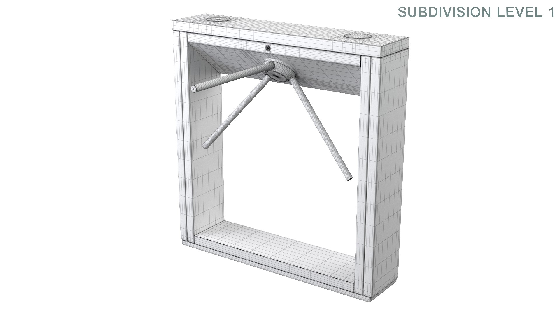 3D Turnstile(1) - TurboSquid 1725636