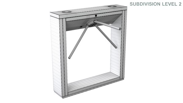 3D Turnstile(1) - TurboSquid 1725636