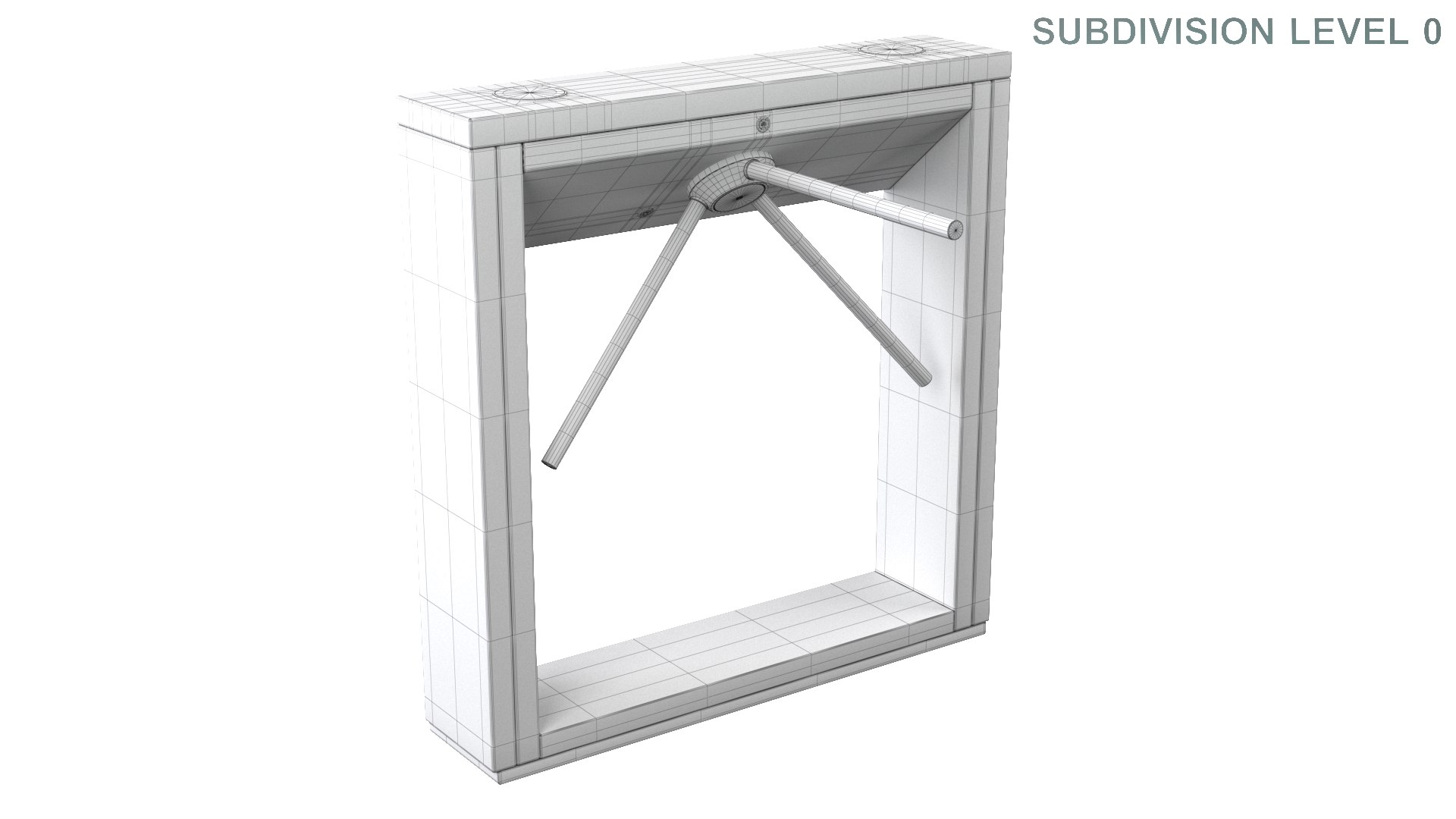 3D Turnstile(1) - TurboSquid 1725636