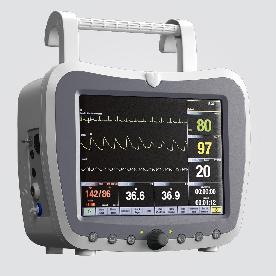 3d Model Patient Monitor G3h
