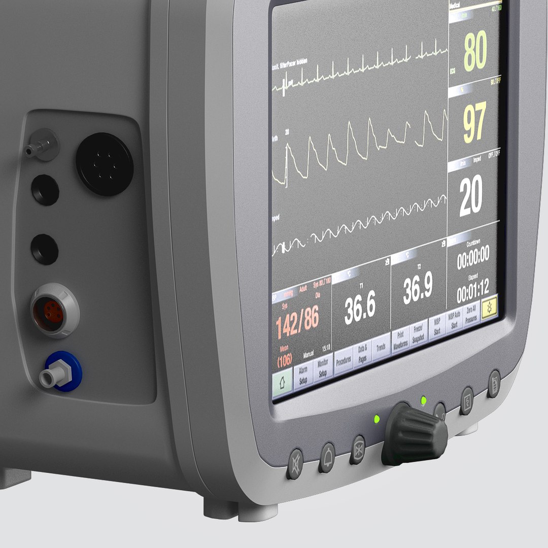 3d Model Patient Monitor G3h
