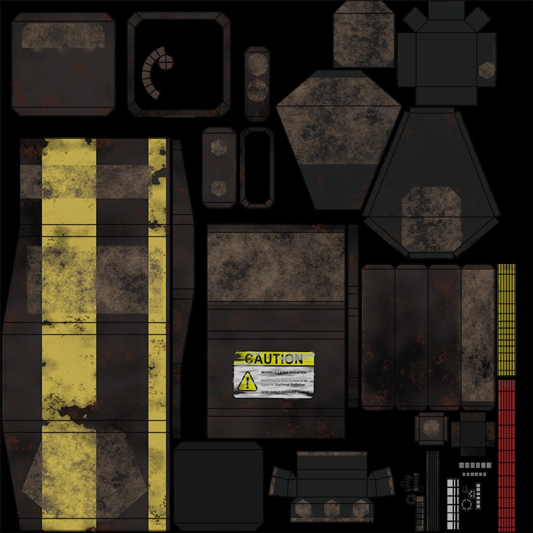 Flying Recon Robot - Game Ready 3D Model - TurboSquid 1990853