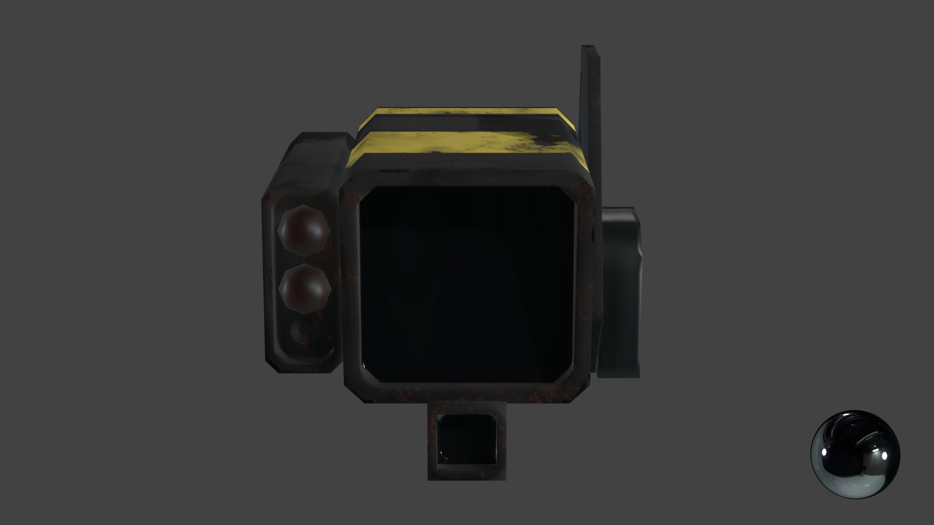 Flying Recon Robot - Game Ready 3D Model - TurboSquid 1990853