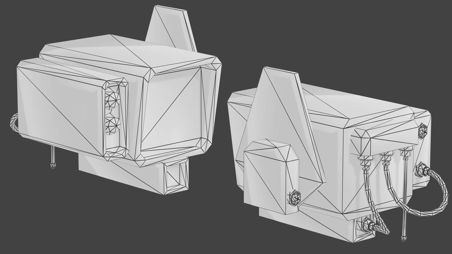 Flying Recon Robot - Game Ready 3D Model - TurboSquid 1990853