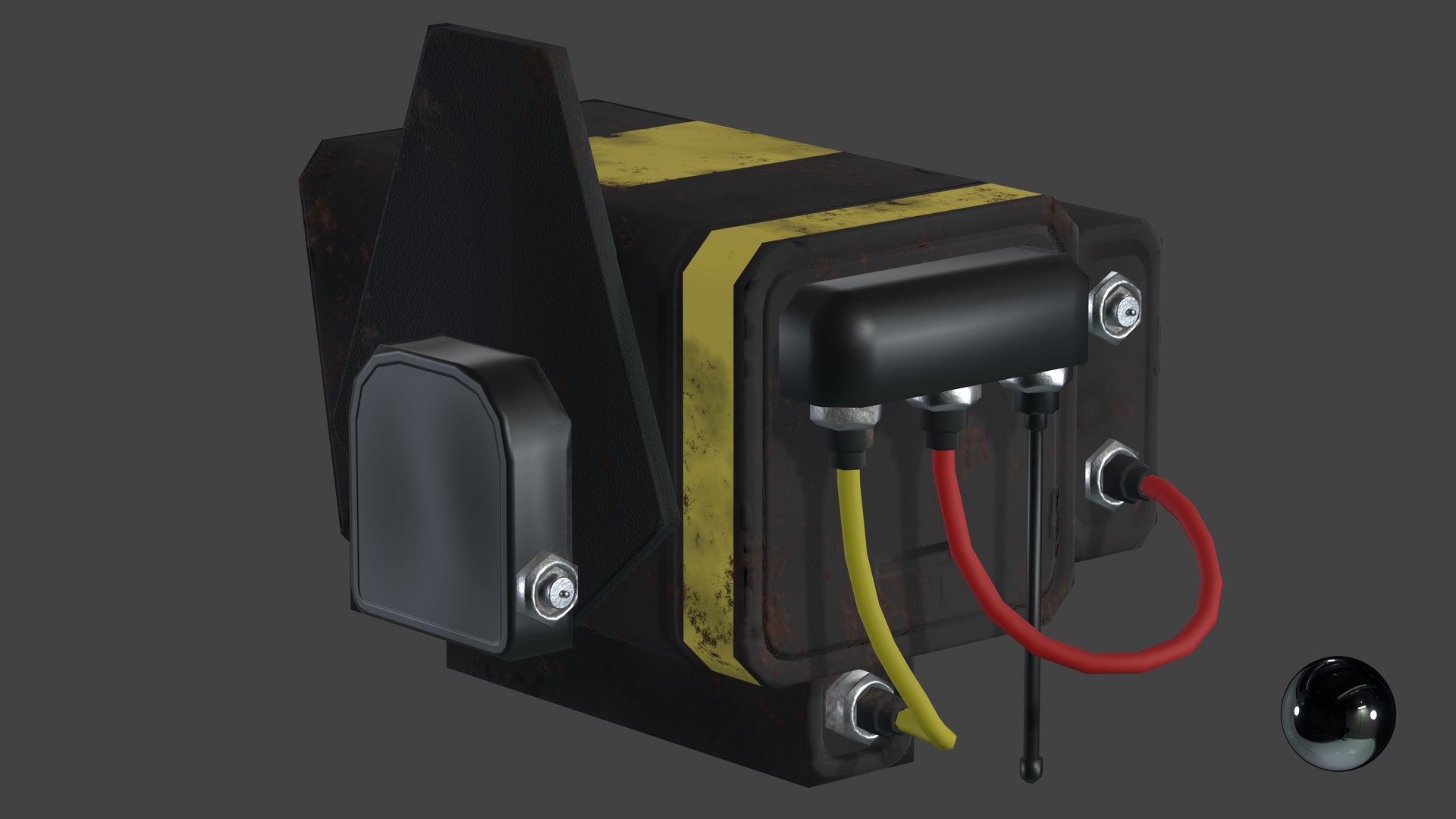 Flying Recon Robot - Game Ready 3D Model - TurboSquid 1990853