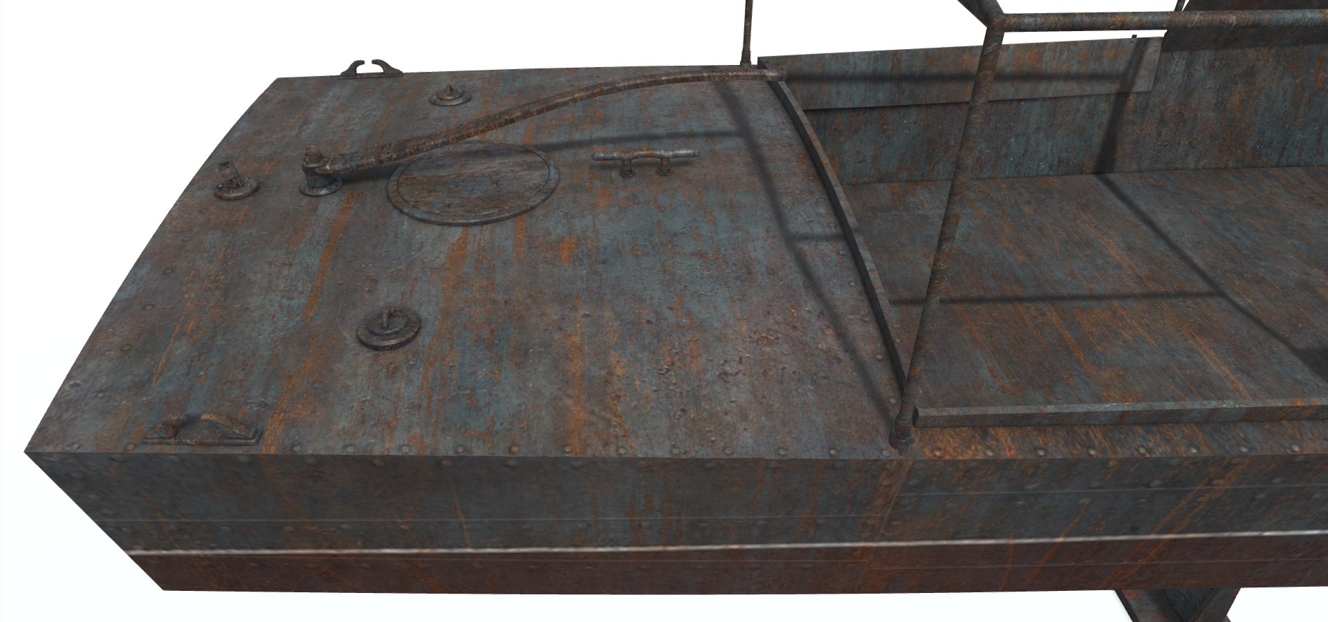 Disassembled Boat Bk-2 3D - TurboSquid 1582510