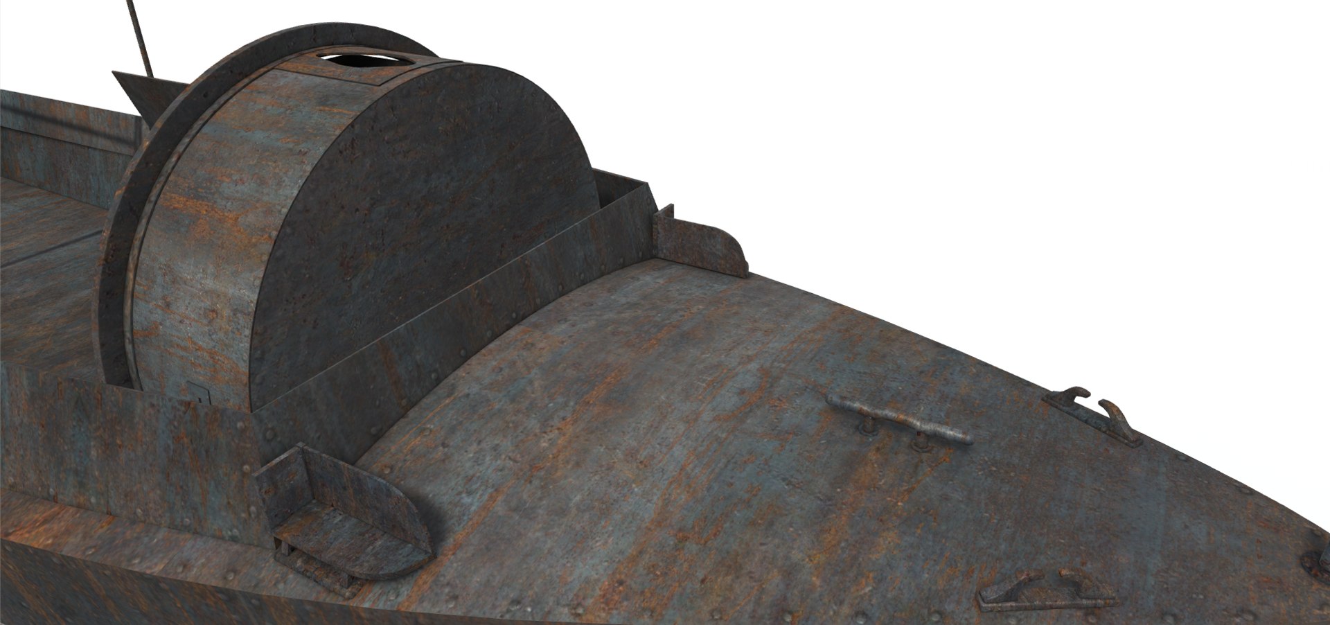 Disassembled Boat Bk-2 3D - TurboSquid 1582510