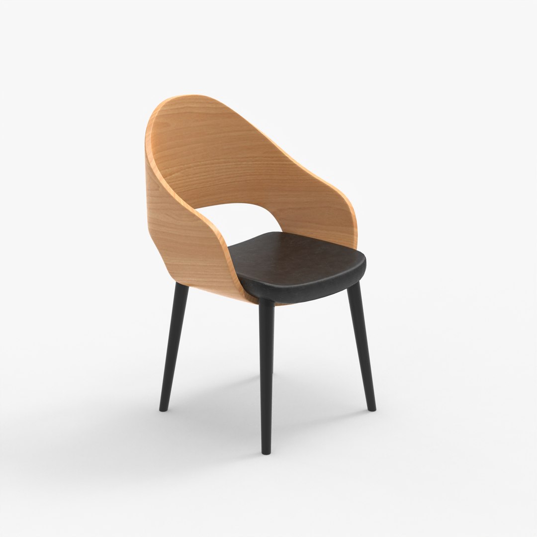 Compact Bar Chair Scandinavian Max 2022 Model - TurboSquid 2322915