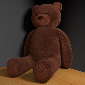 Download 3D Teddy Bear Blender Models - TurboSquid
