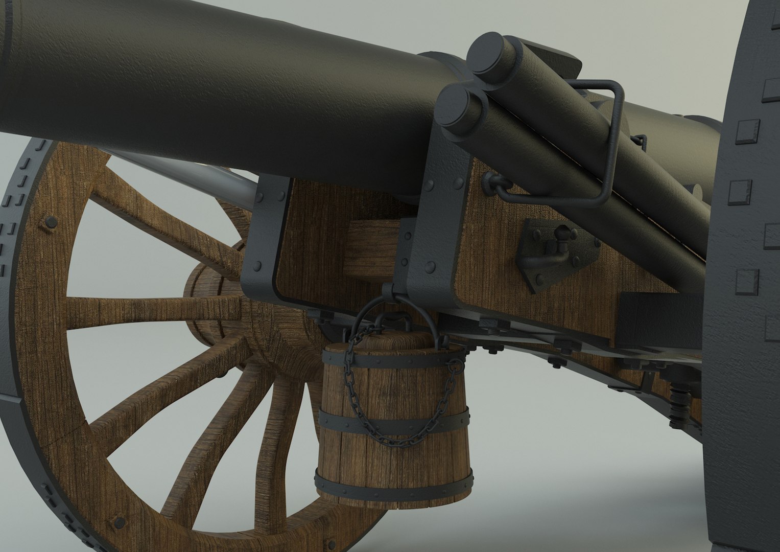 3D Historic Cannon War 3D Model Model - TurboSquid 2062756