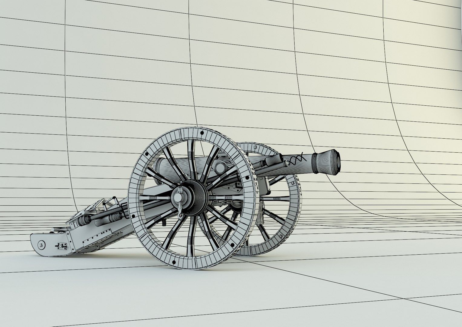 3D Historic Cannon War 3D Model Model - TurboSquid 2062756