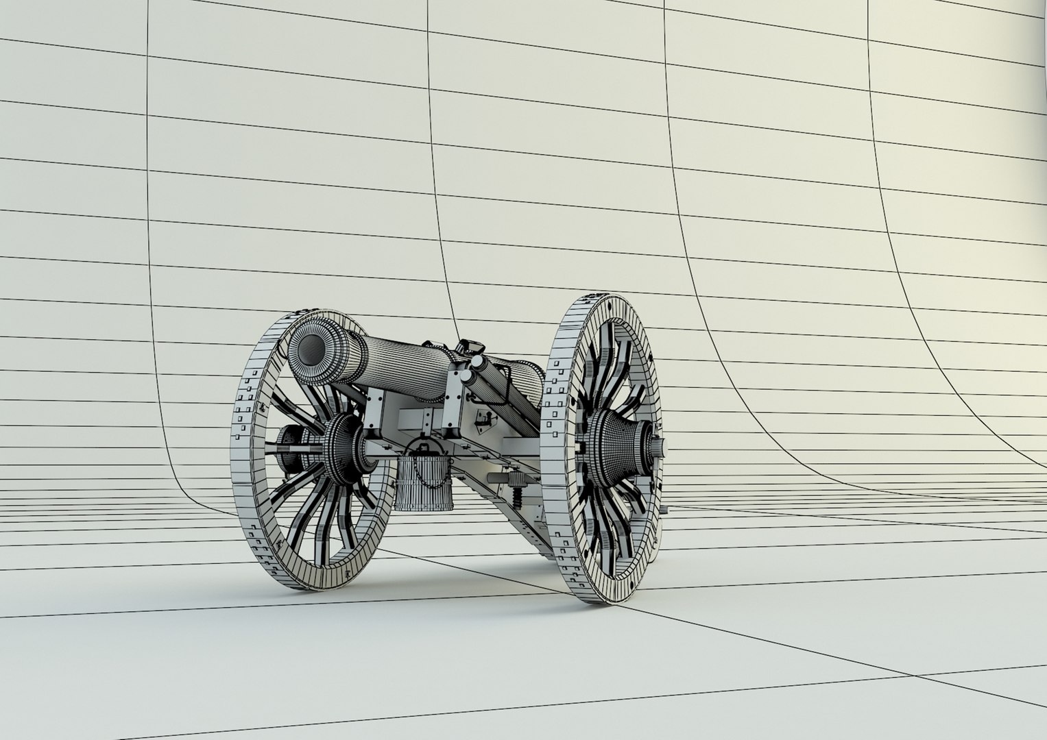 3D Historic Cannon War 3D Model Model - TurboSquid 2062756