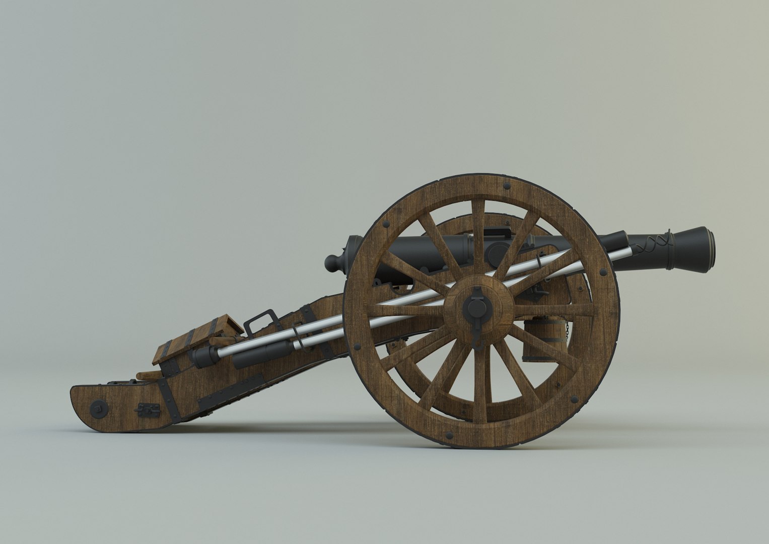 3D Historic Cannon War 3D Model Model - TurboSquid 2062756