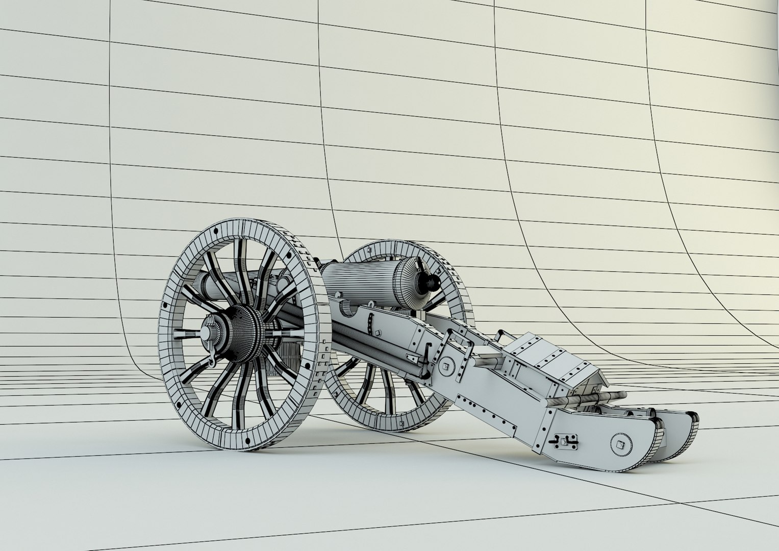 3D Historic Cannon War 3D Model Model - TurboSquid 2062756