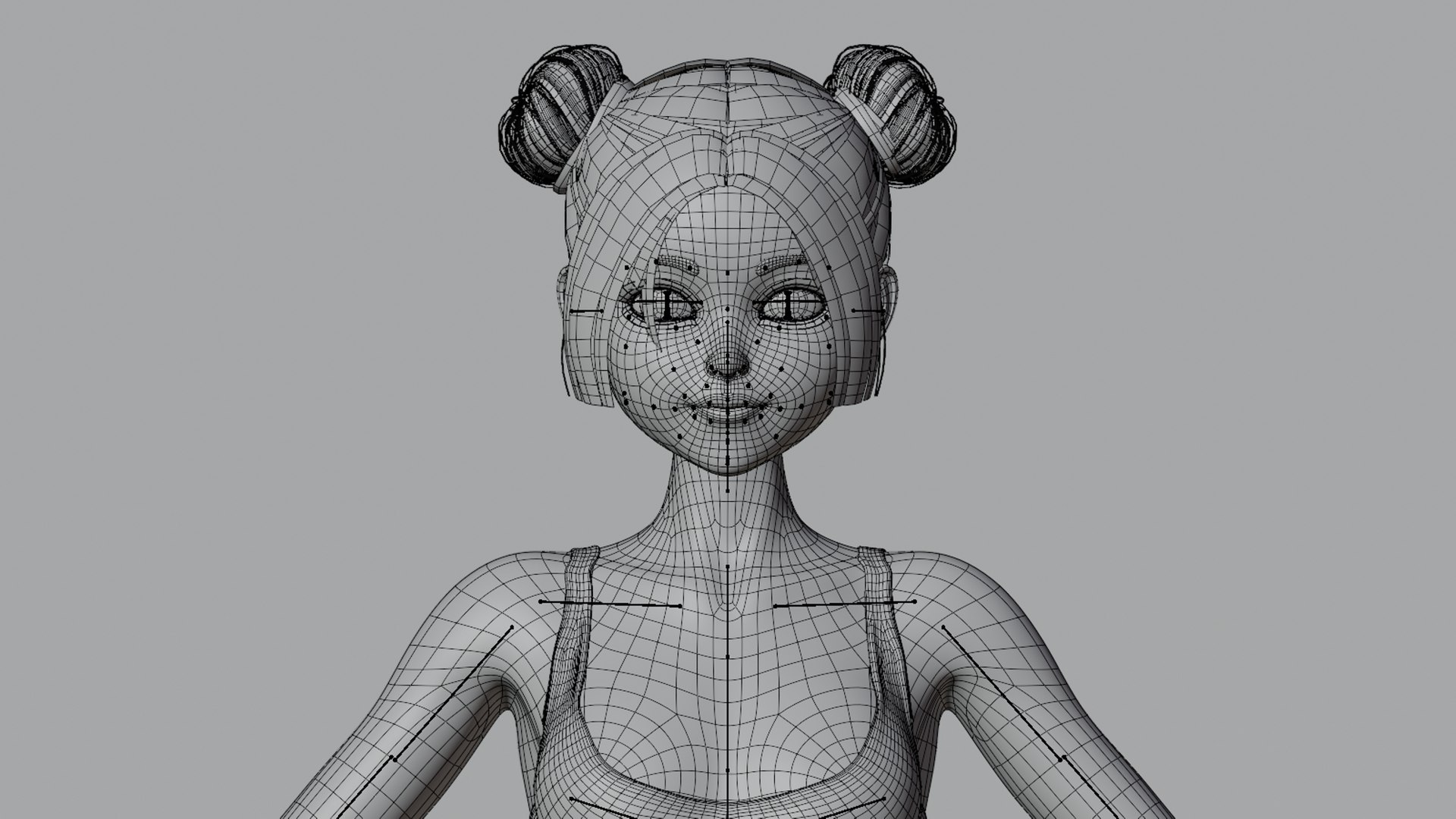 3d Model Girl Turbosquid 2312408