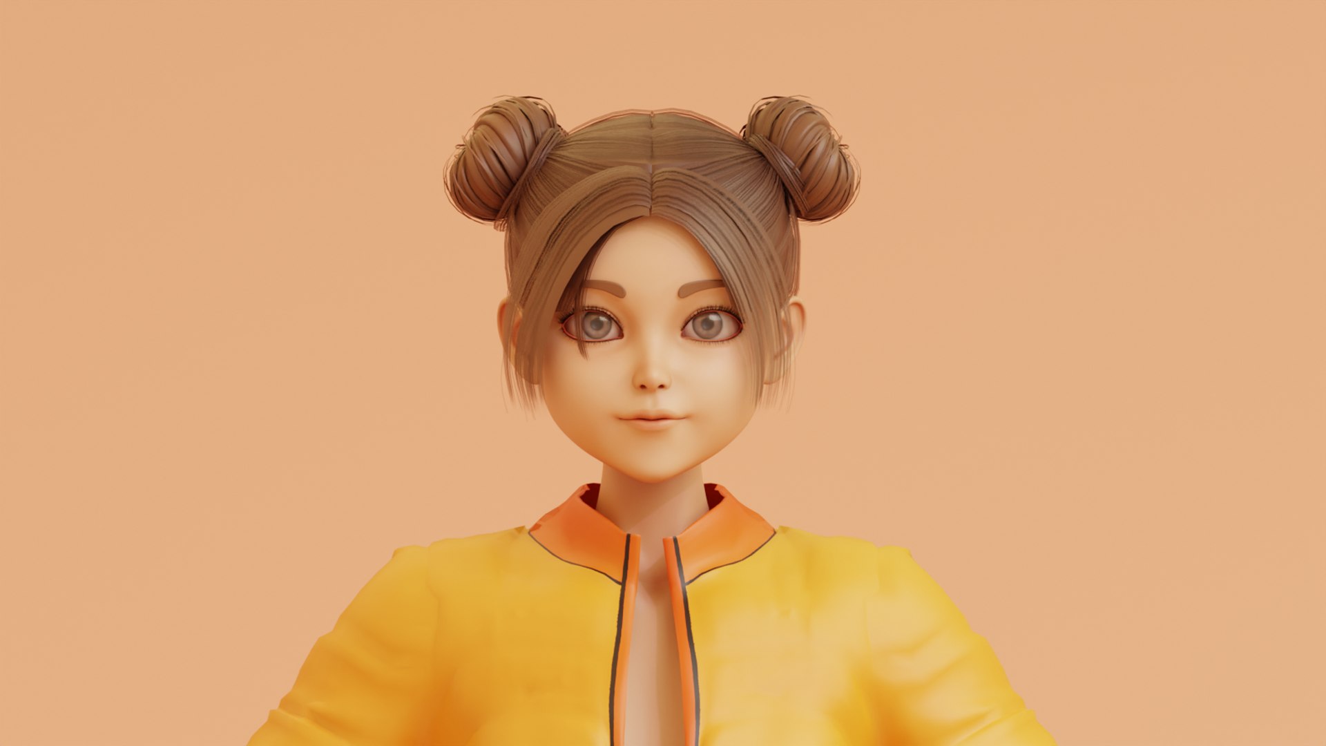 3d Model Girl Turbosquid 2312408