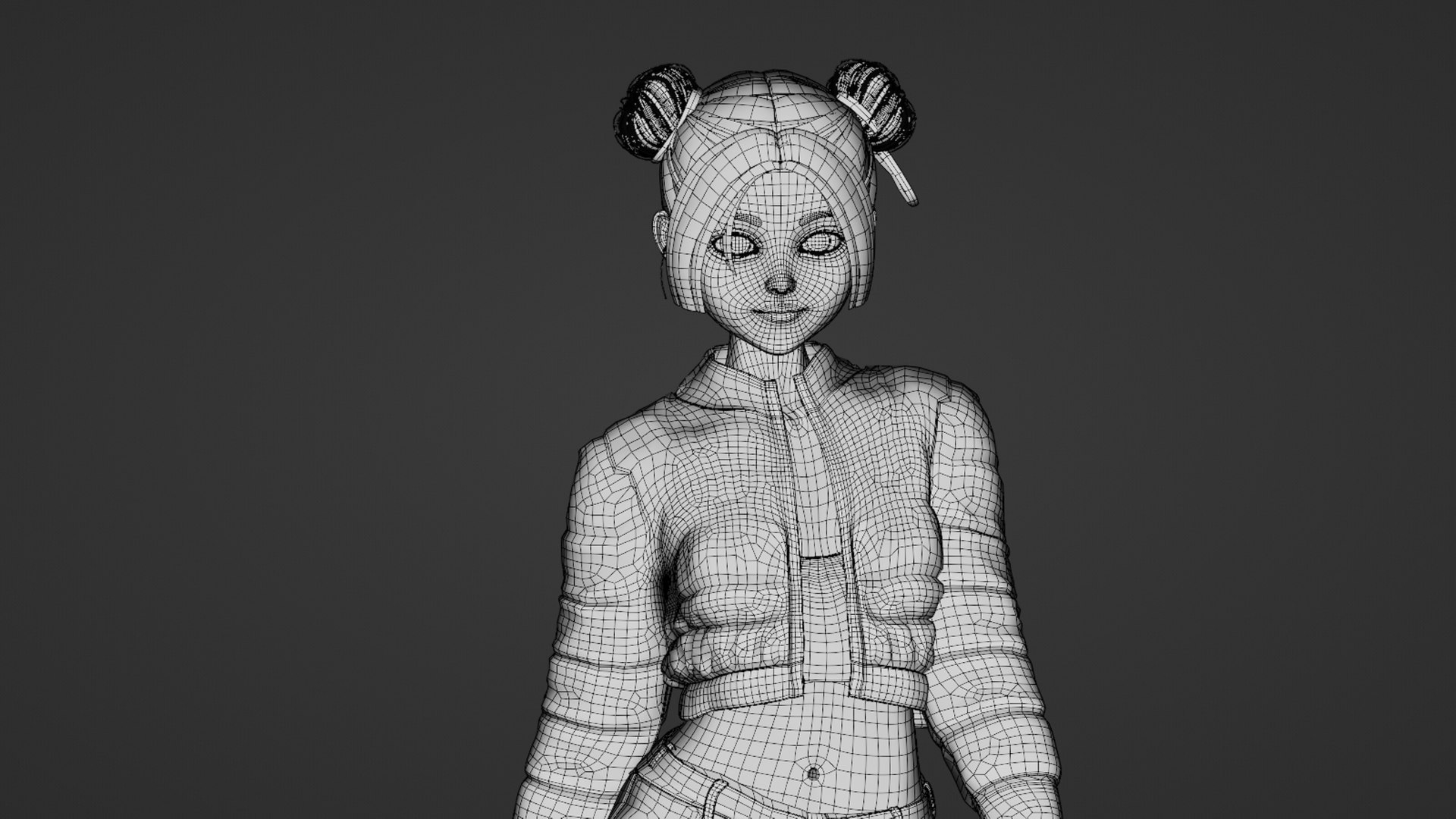 3d Model Girl Turbosquid 2312408