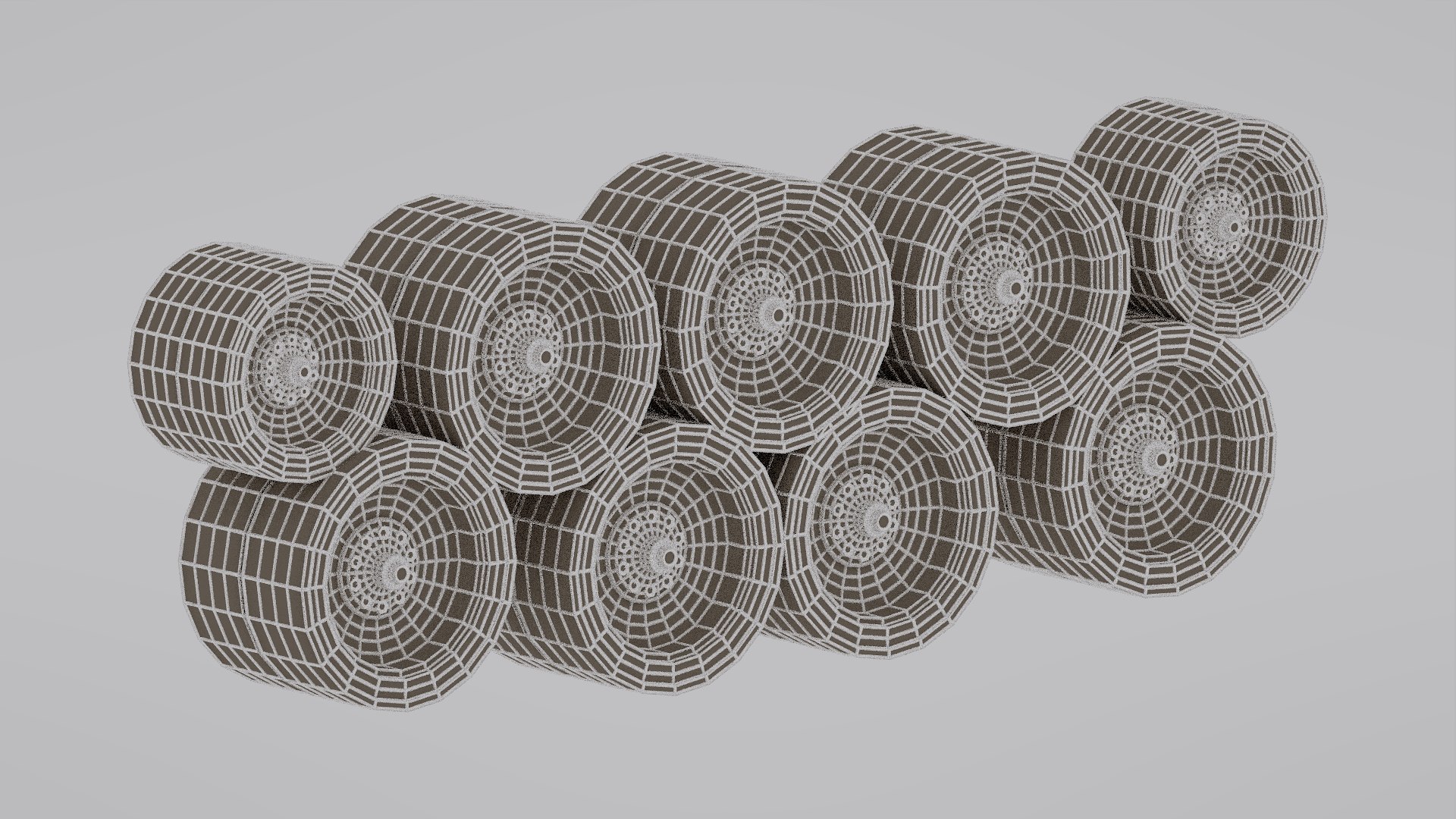 3d Tracks Modeled Model